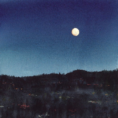 Full Moon setting | Expeditionary Art