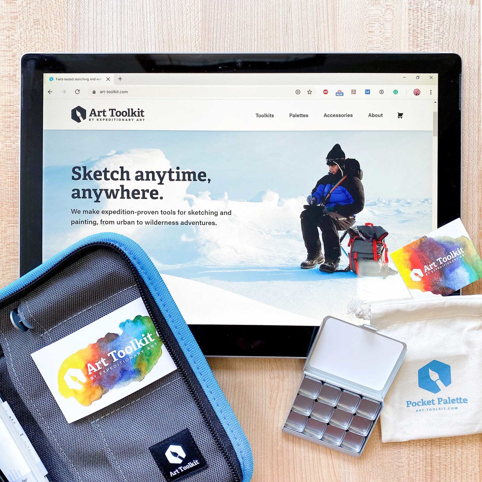 New Art Toolkit Website! | Expeditionary Art